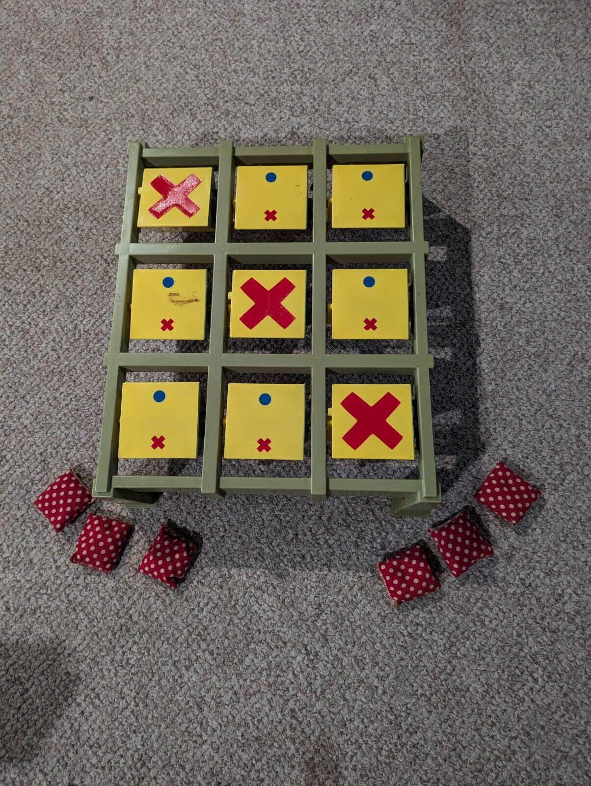 Vintage Toss Across Bag Toss Game W/ Original Box Complete 6 Bean Bags ...