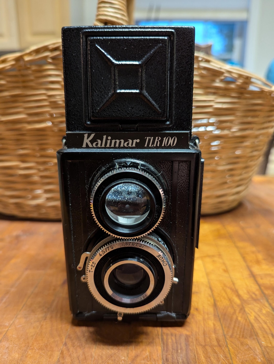 Vintage Kalimar TLR 100 Twin Lens Reflex Camera 3.5/75mm W/ Case ...
