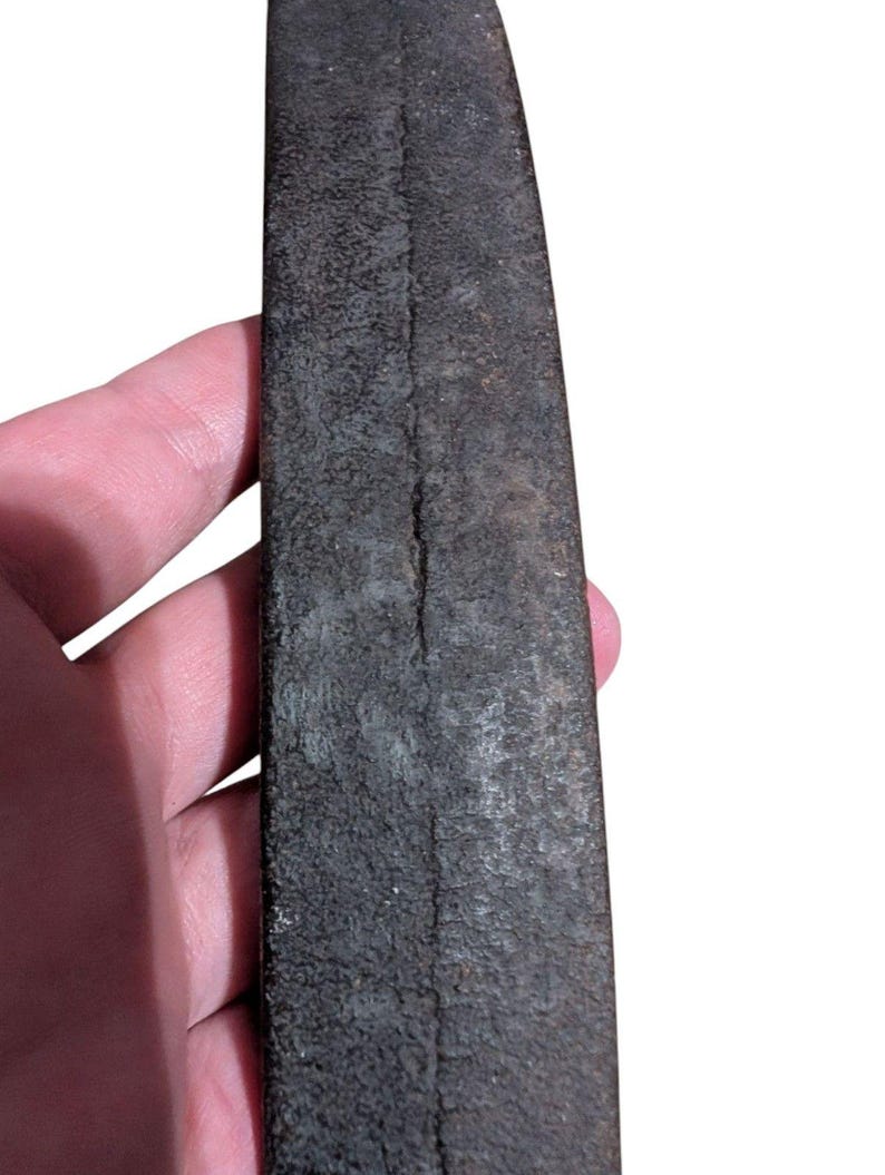 Antique Cast Iron Hand Crank Flywheel Pulley Wheel - 21 Inch Diameter ...