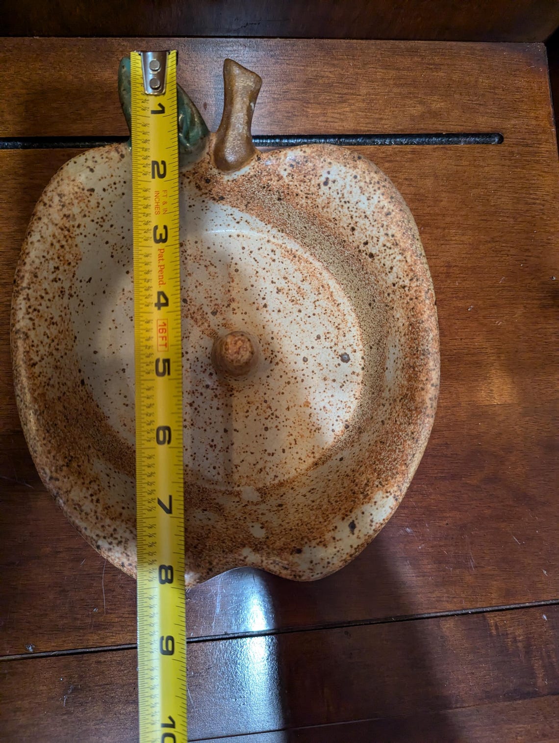Vintage Ceramic Apple Baker Dish - Etsy