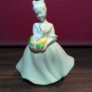 Vintage Avon Flower Maiden Girl Cologne Bottles - Topaze & Cotillion ...