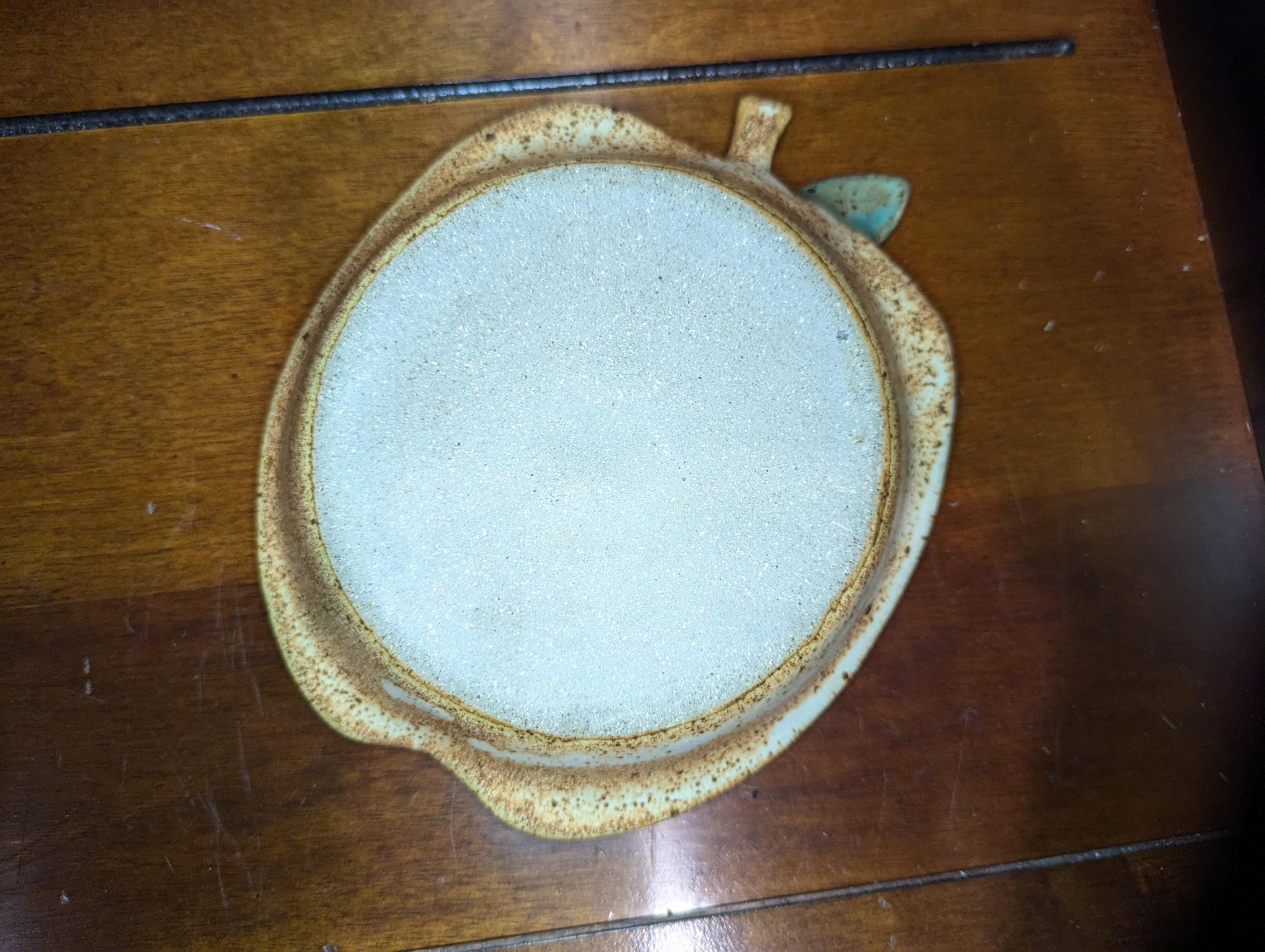 Vintage Ceramic Apple Baker Dish - Etsy
