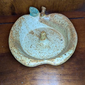 Vintage Ceramic Apple Baker Dish - Etsy