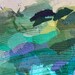 Wave Fabric Collage and Machine Embroidery - Etsy