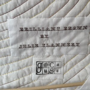 Brilliant Brown Patchwork Spiral Quilt - Etsy