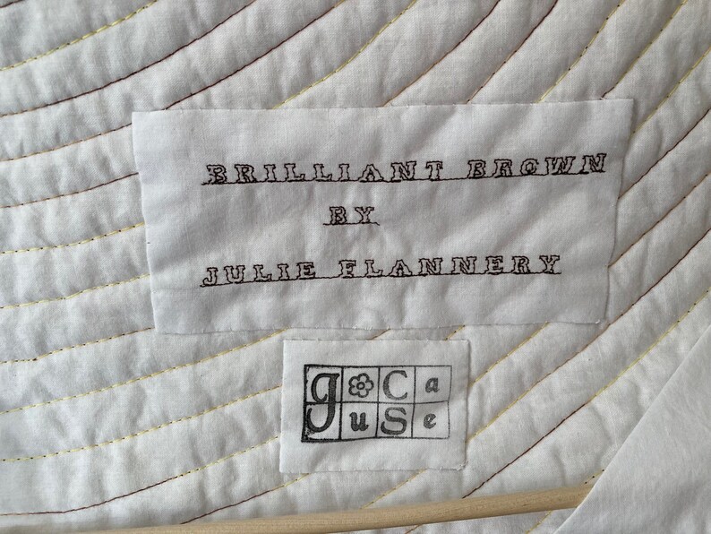 Brilliant Brown Patchwork Spiral Quilt - Etsy