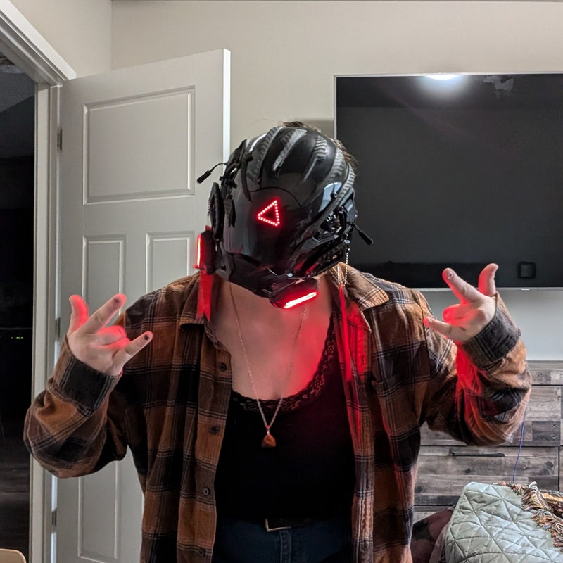 Light up Mask - Etsy