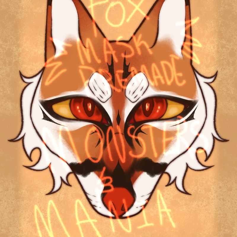 Therian Gear Mask Fox - Etsy
