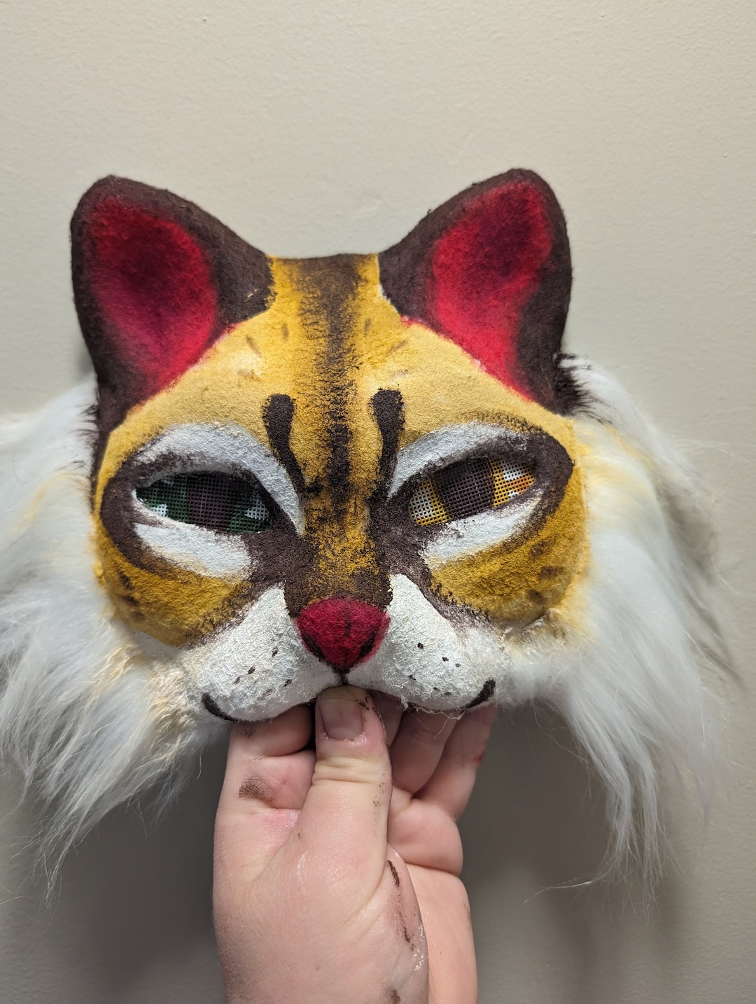 Cougar / Mountain Lion Therian Mask, Theriotype, Cosplay Mask ...