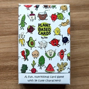 Vegan Gift - Vegan Top Trumps - Plant Based Top Trumps - Card Game ...