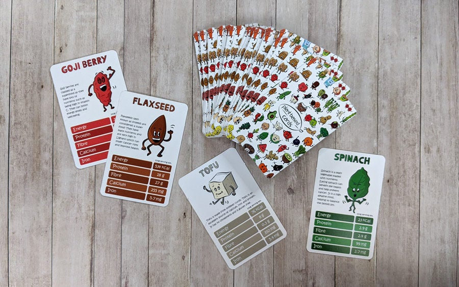 Vegan Gift - Vegan Top Trumps - Plant Based Top Trumps - Card Game ...