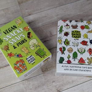 Vegan Gift - Vegan Top Trumps - Plant Based Top Trumps - Card Game ...