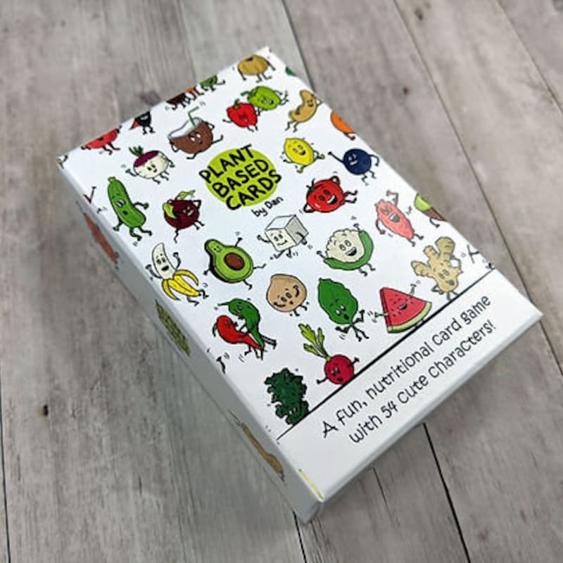 Nutrition Card Game - Etsy