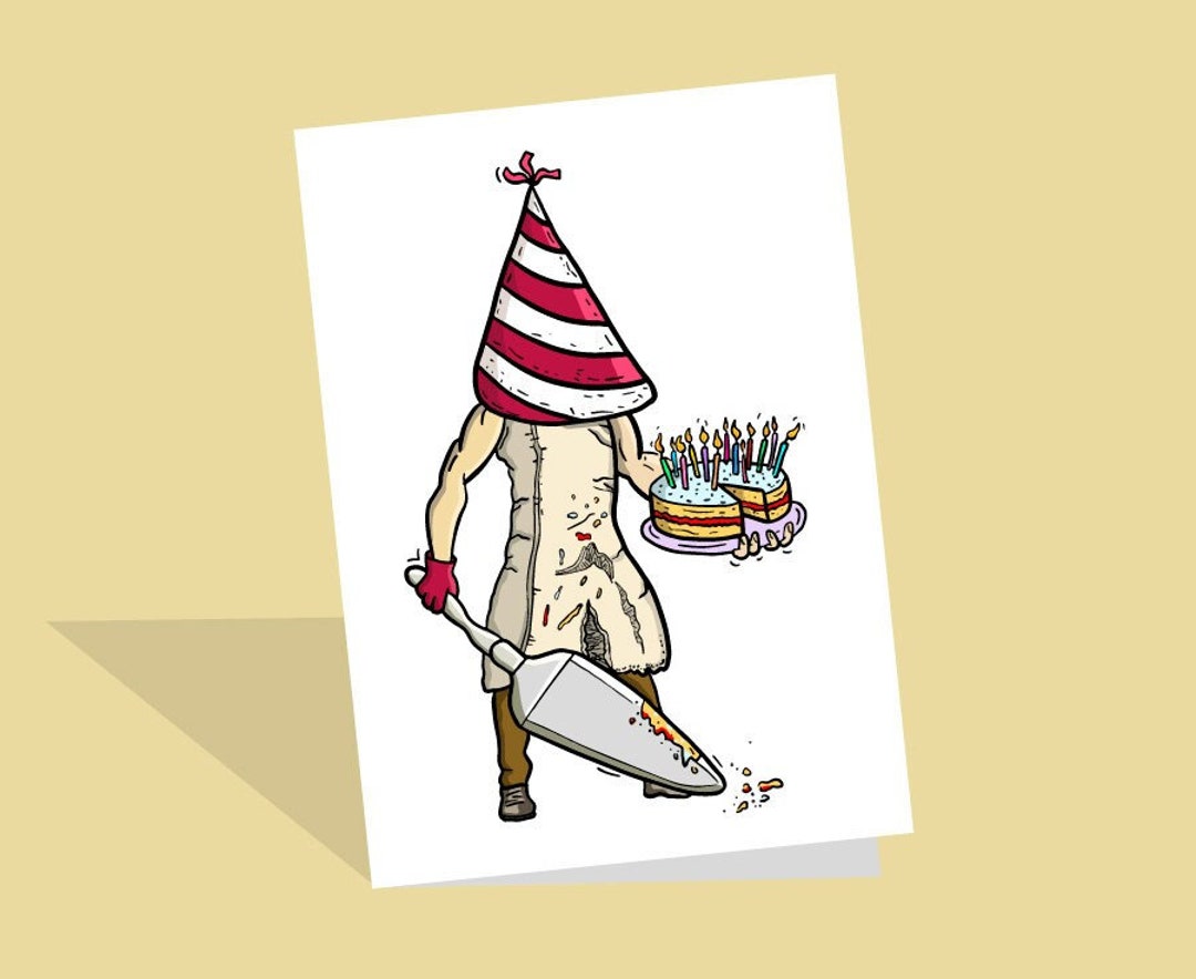Silent Hill 2 Card | Pyramid Head | Birthday | Funny Silent Hill ...