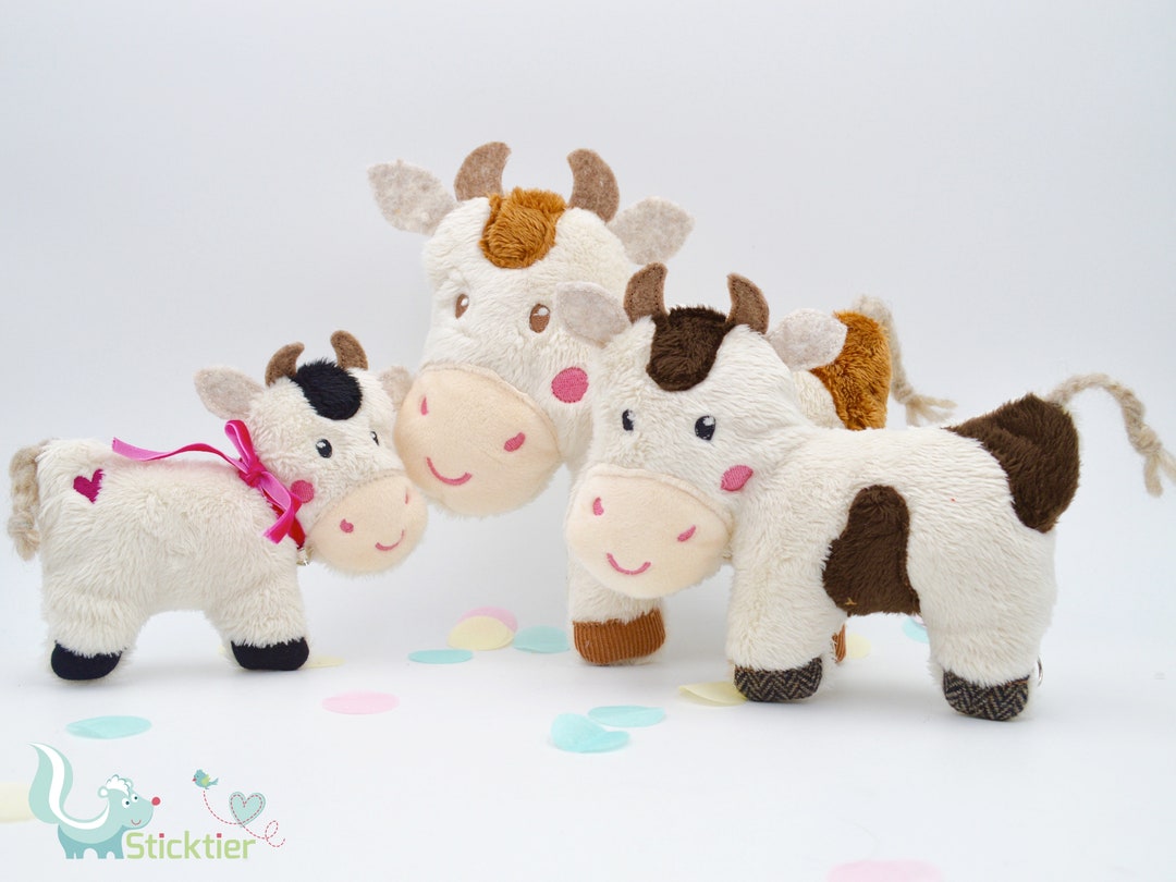 Embroidery File Set of 3 ITH Milla the Cow for 13x18, 16x26, 20x30 ...