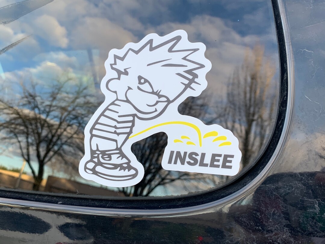 Calvin Loves Inslee Sticker - Etsy