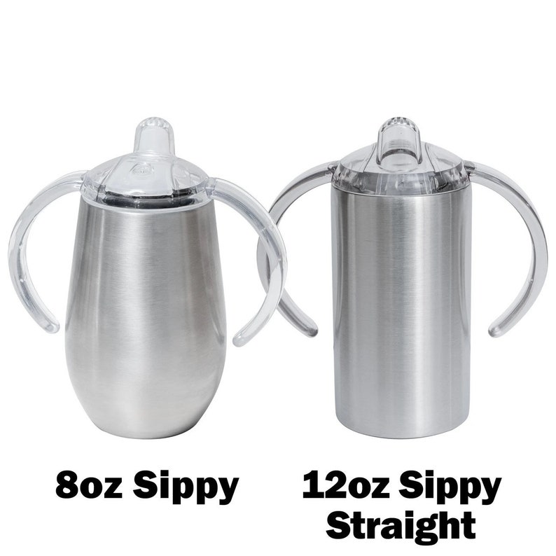 Personalized Kids Sippy Trainer Cup With Handles - Etsy