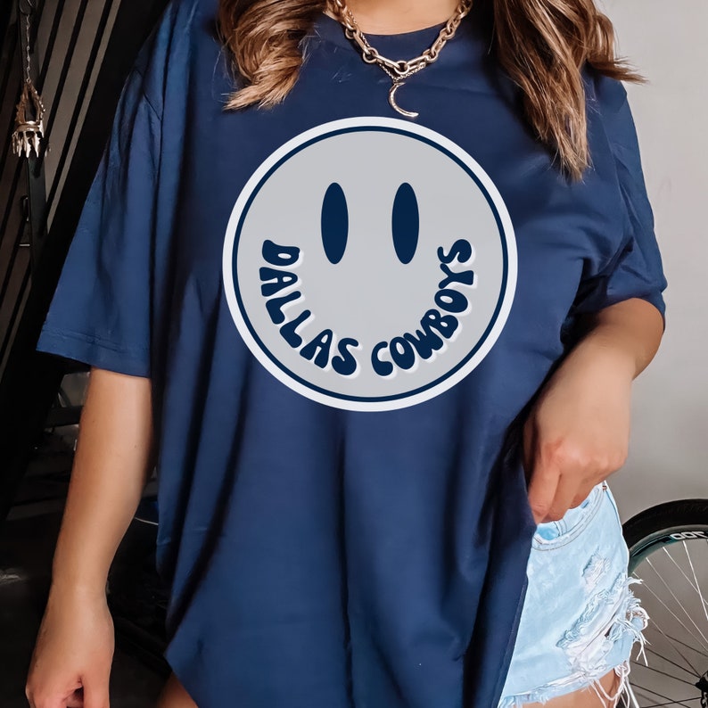Dallas Cowboys Smiley - Etsy