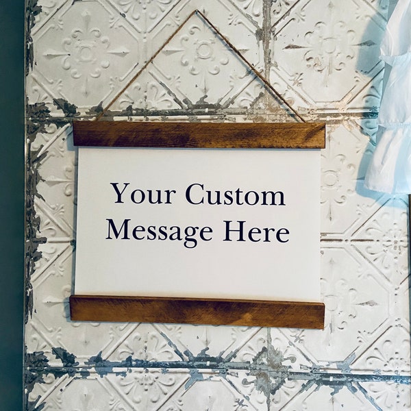 Hanging Window Sign - Etsy