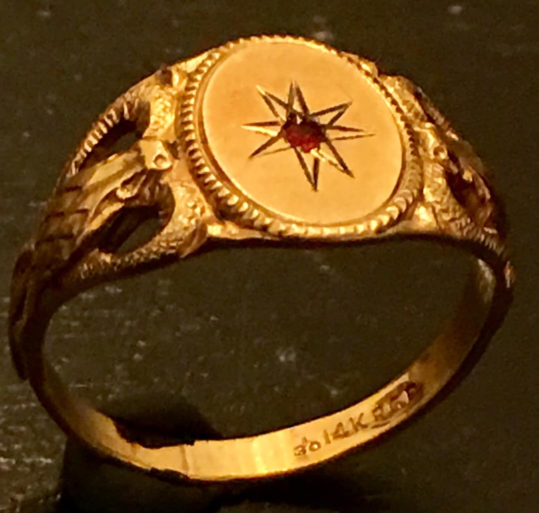 Star of Vishnu Sacred Temple Serpents Luck Ring - Etsy