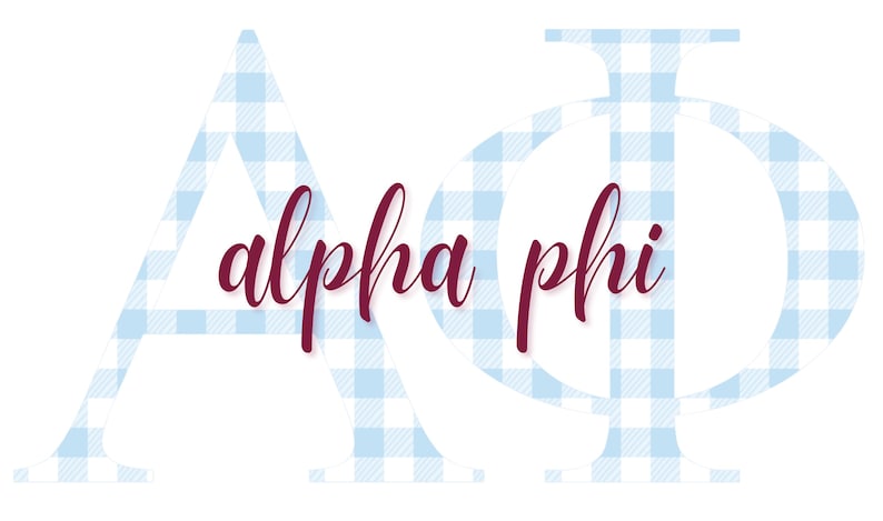 Alpha Phi Clip Art - Etsy