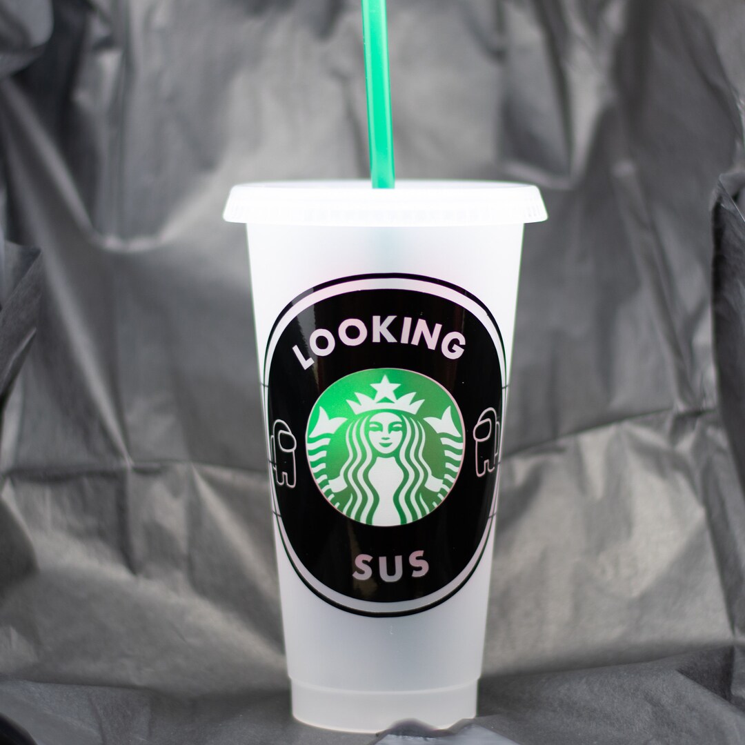 Personalized Among Us Looking Sus Starbucks Cold Cup - Custom Starbucks ...