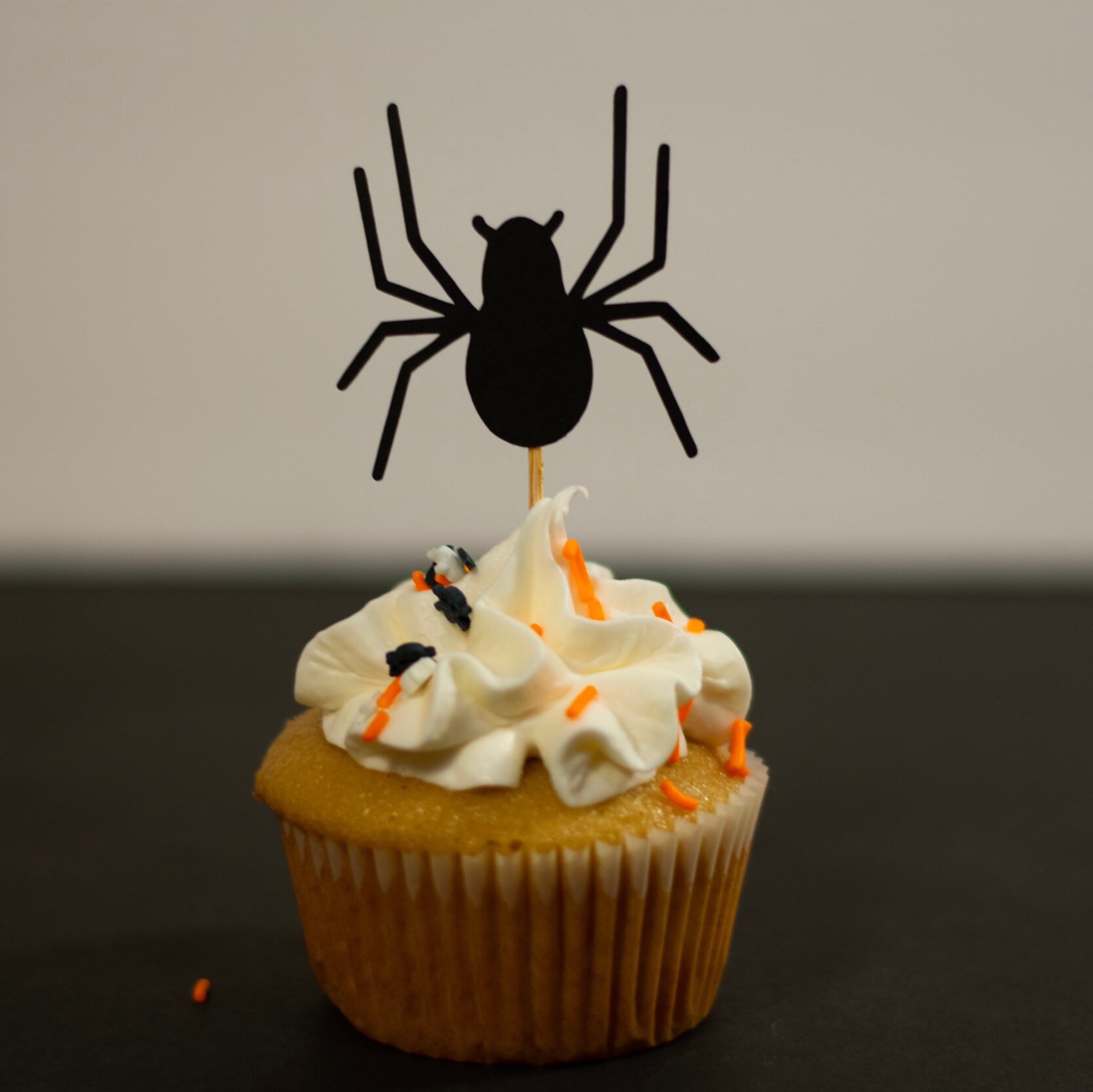 Halloween Cupcake Toppers Halloween Party Decor Halloween - Etsy