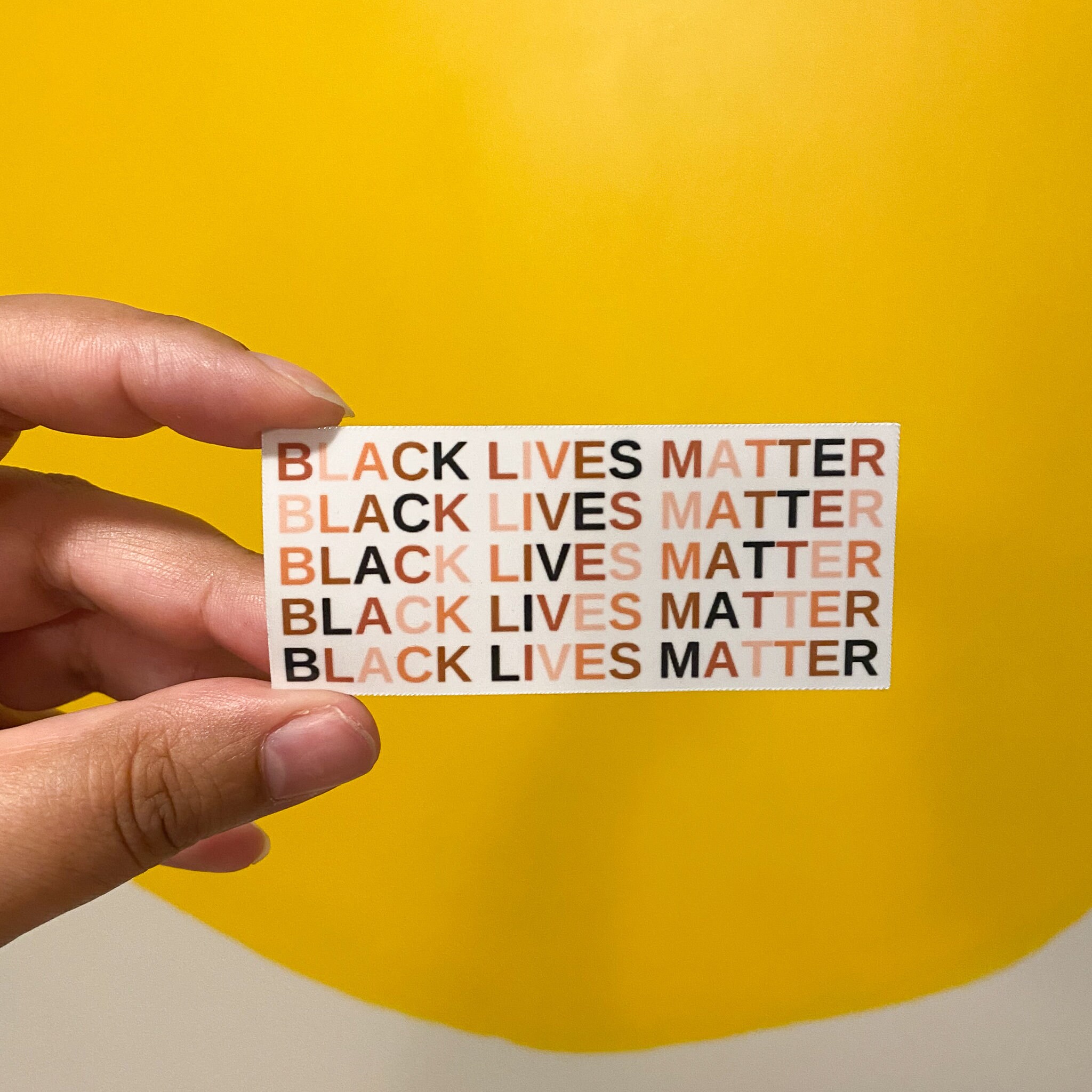 Black Lives Matter Sticker BLM Sticker BLM Laptop Decal | Etsy