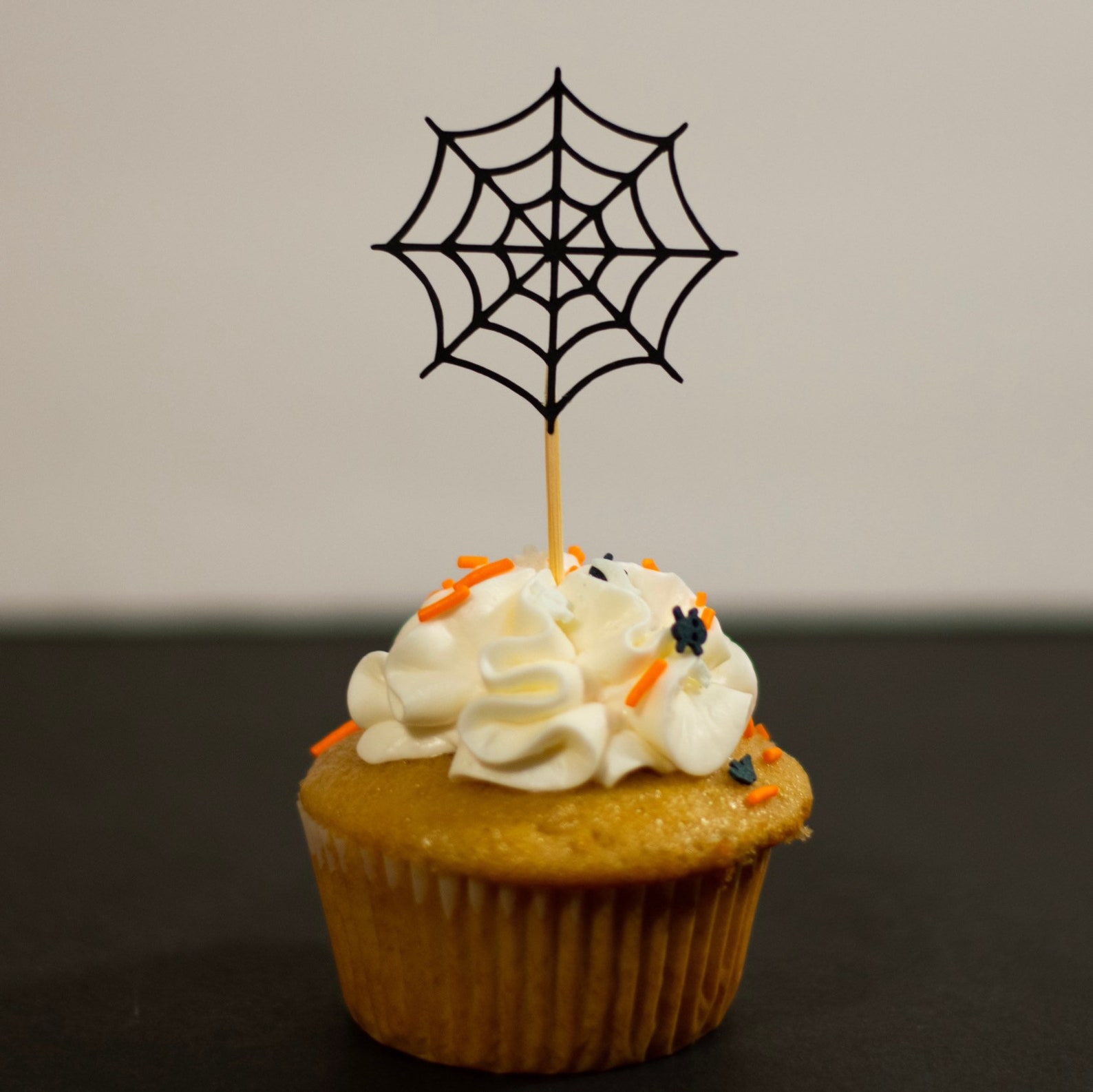 Halloween Cupcake Toppers Halloween Party Decor Halloween - Etsy