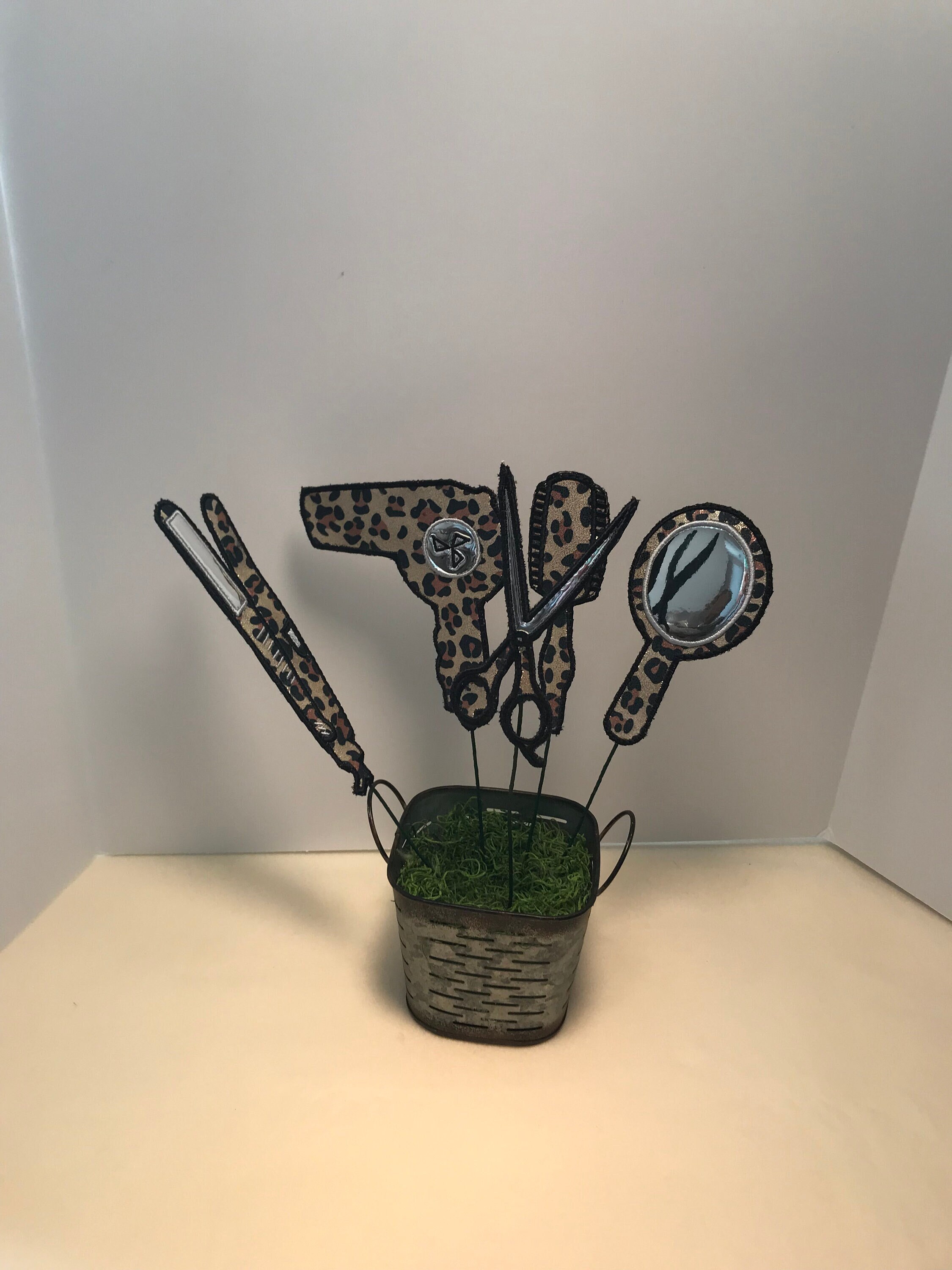 Hair Stylist Wreath Picks Scissors Blow Dryer Hair - Etsy