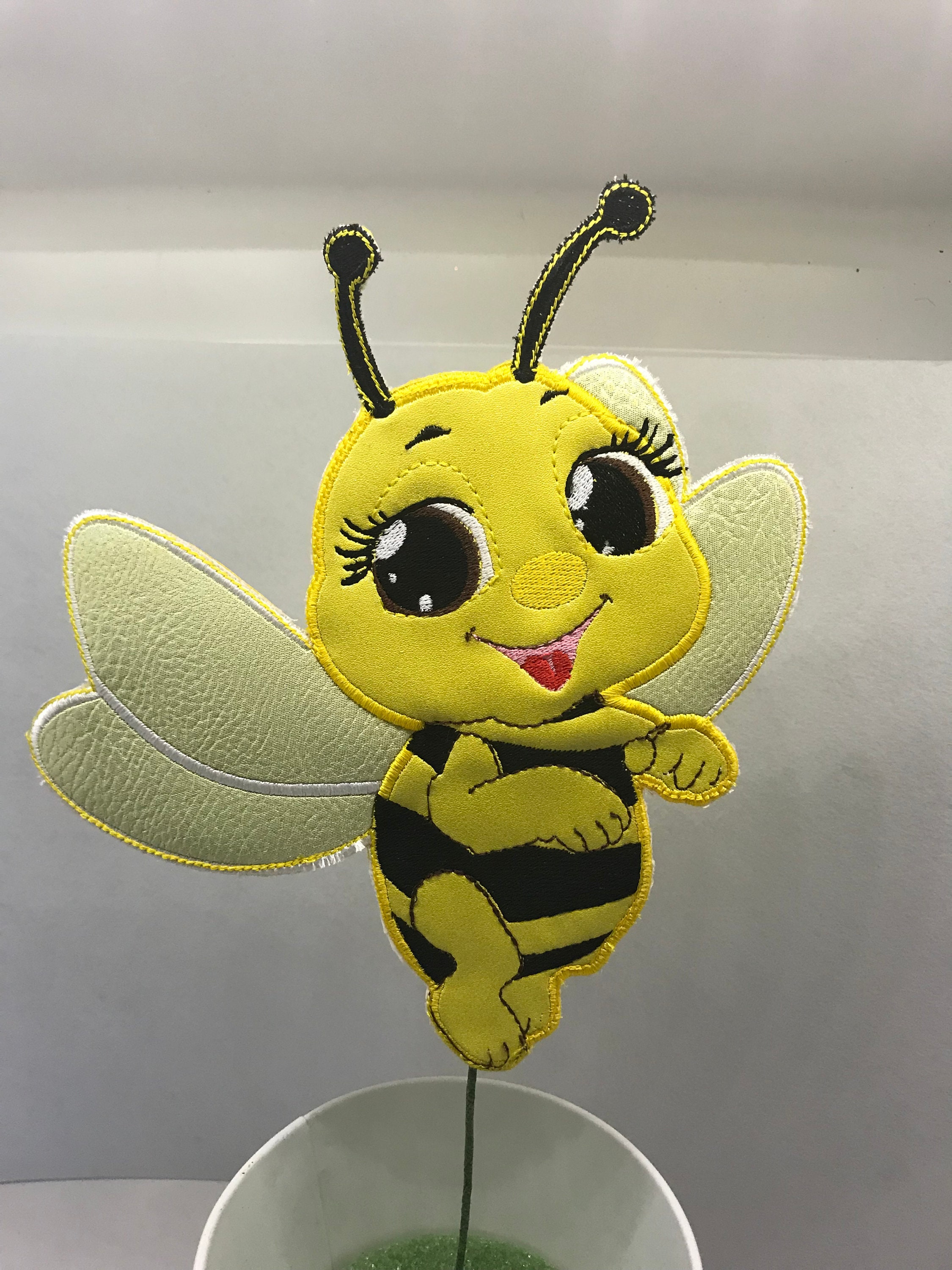 Bumble Bee Yellow and Black Bee Bumble Bee Pick | Etsy