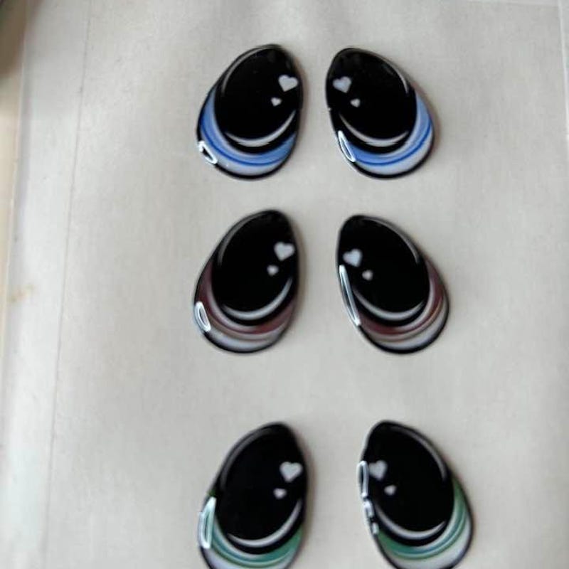 Black Adhesive Eyes - Etsy