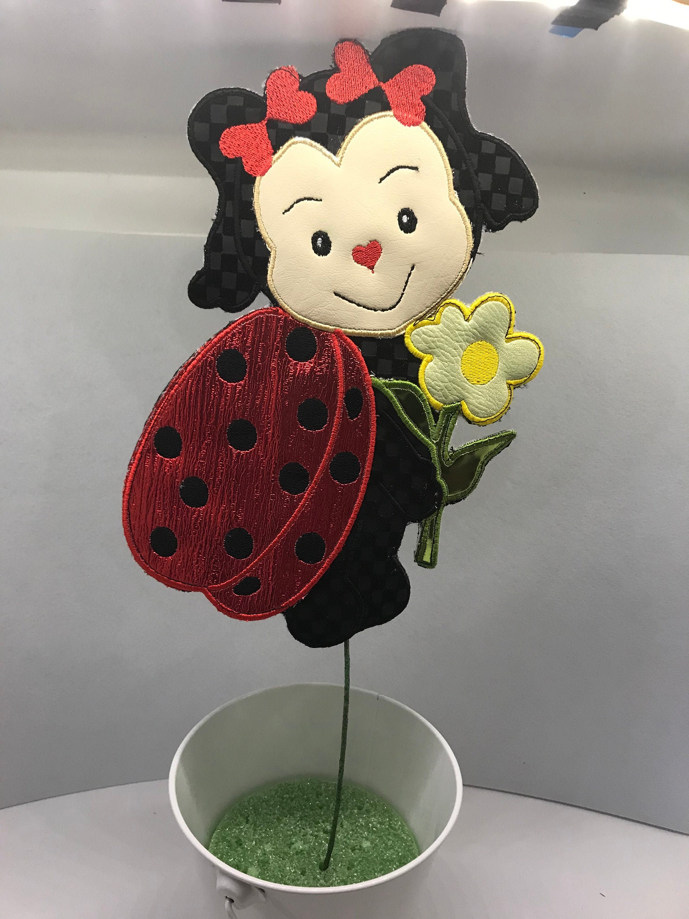 Lady Jo Ladybug Ladybug Pick Red and Black Ladybug Bug - Etsy