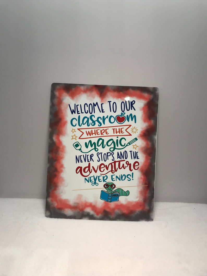 Welcome to Our Classroom Sign. Welcome to Our Classroom Where - Etsy
