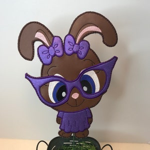 Chocolate Bunny, Easter Bunny, Bunny Wearing Glasses, Bunny With a Big ...