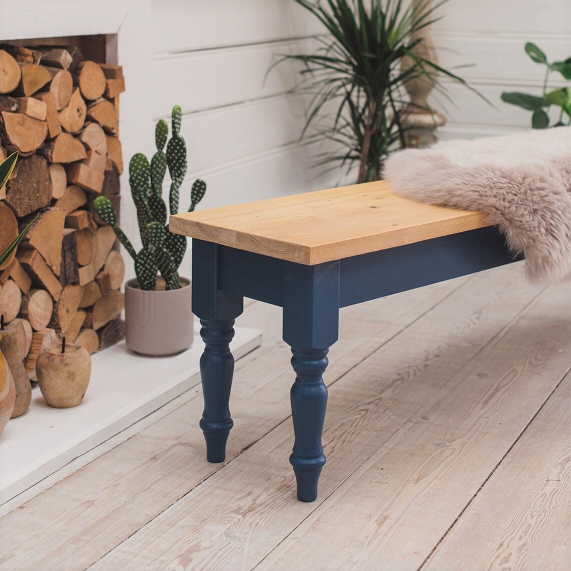 Rustic Farmhouse Bench Utility Room Bench Handmade Bench - Etsy UK