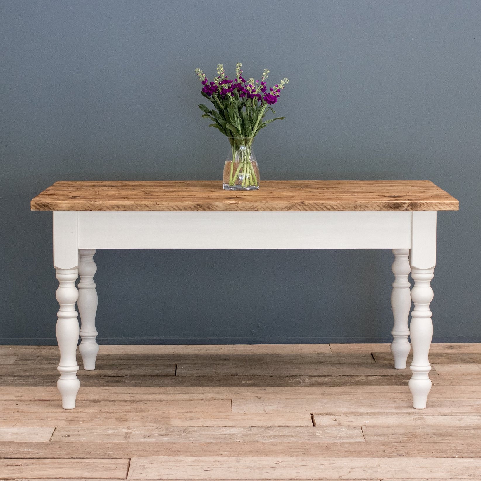 5ft/150cm Reclaimed Farmhouse Dining Table Rustic Dining | Etsy UK