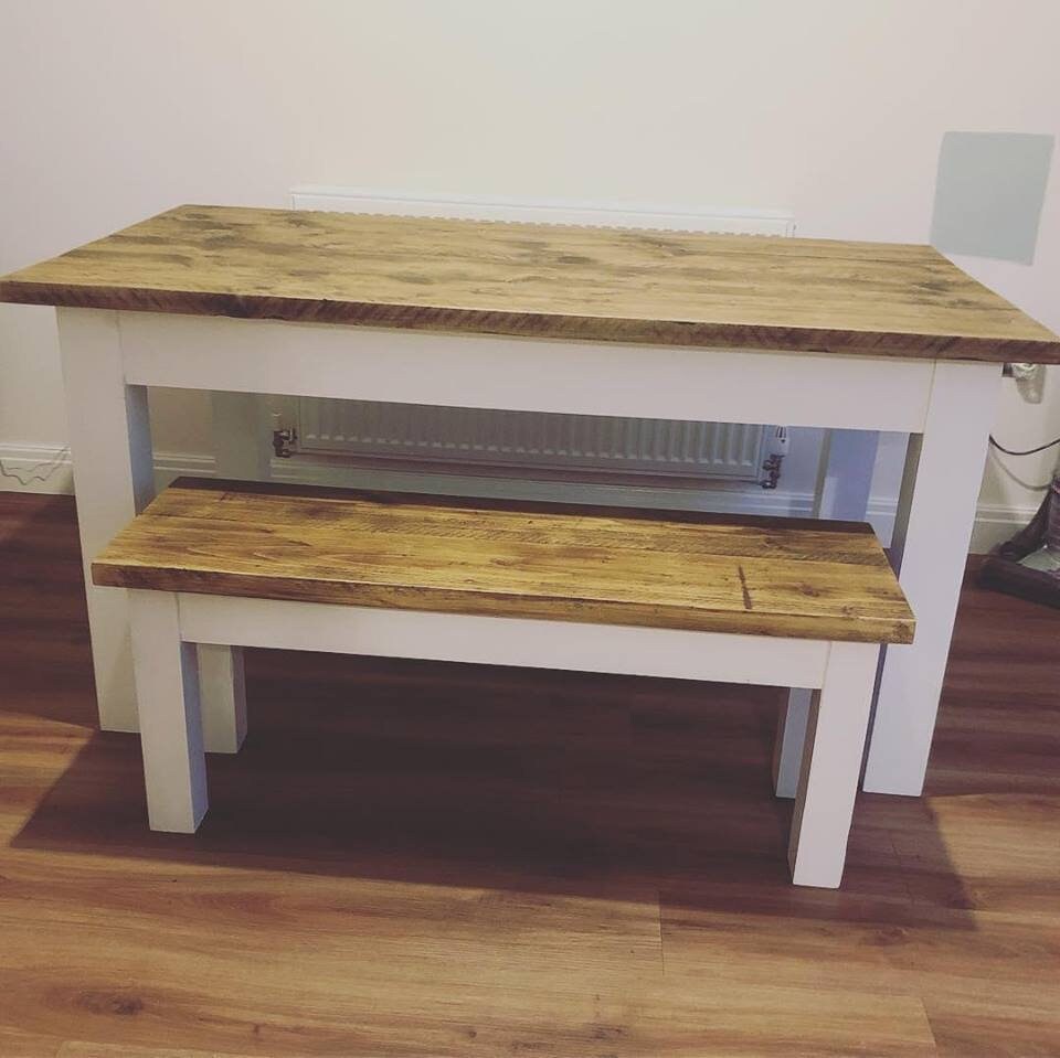 Dairy Table Farmhouse Dining Table Rustic Dining Table - Etsy UK