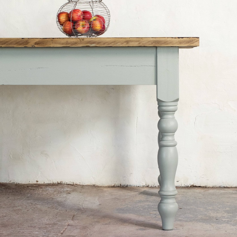 4ft/120cm Reclaimed Farmhouse Dining Table Rustic Dining - Etsy