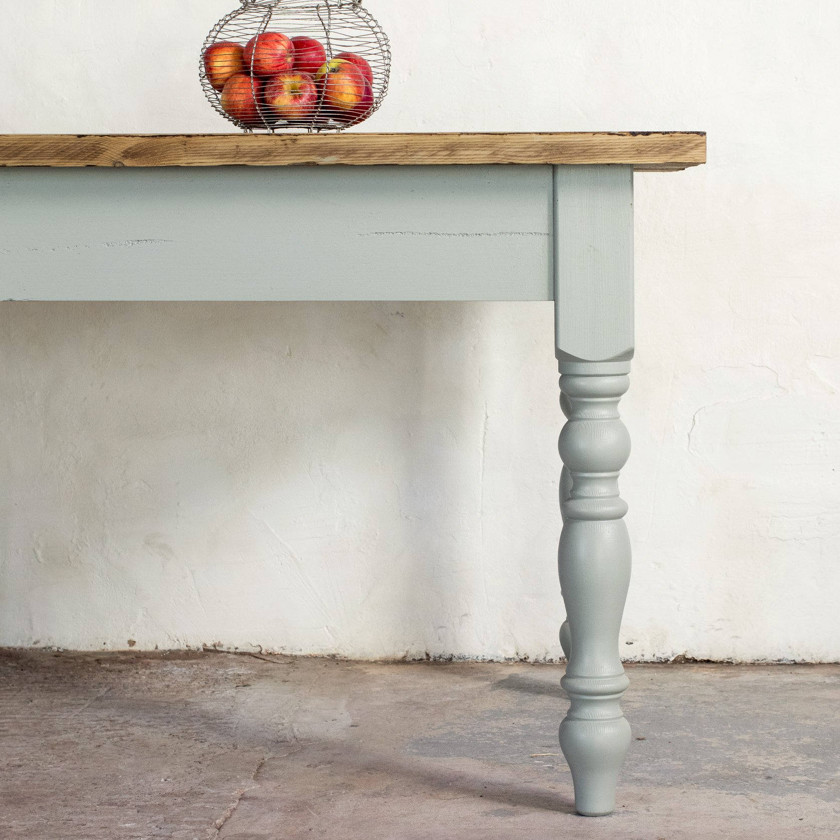 4ft/120cm Reclaimed Farmhouse Dining Table Rustic Dining | Etsy