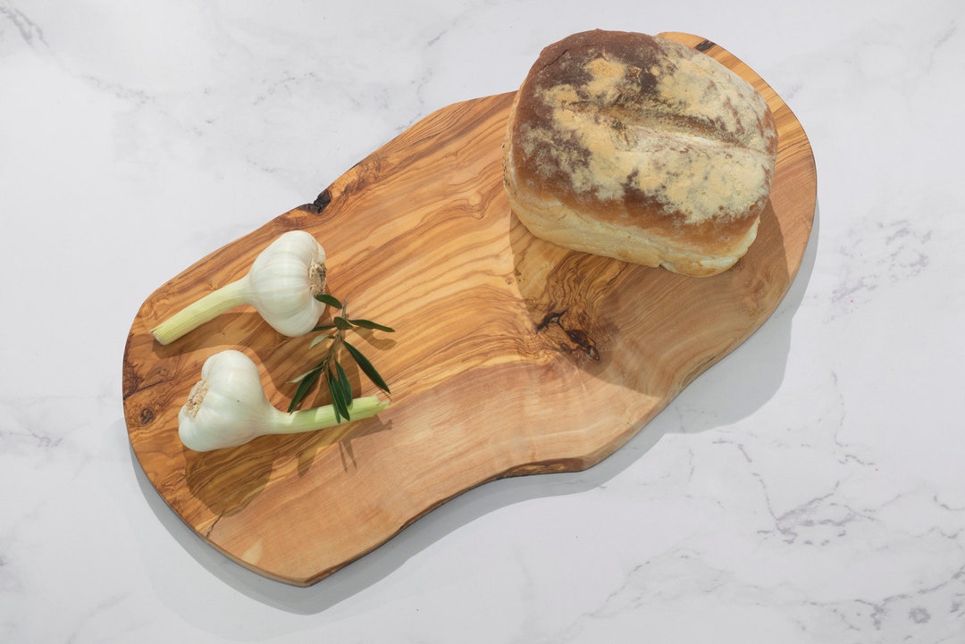 Olive Wood Chopping Board XXL Natural Chopping Board Rustic Chopping ...