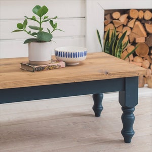 Rustic Coffee Table Farmhouse Coffee Table Reclaimed - Etsy