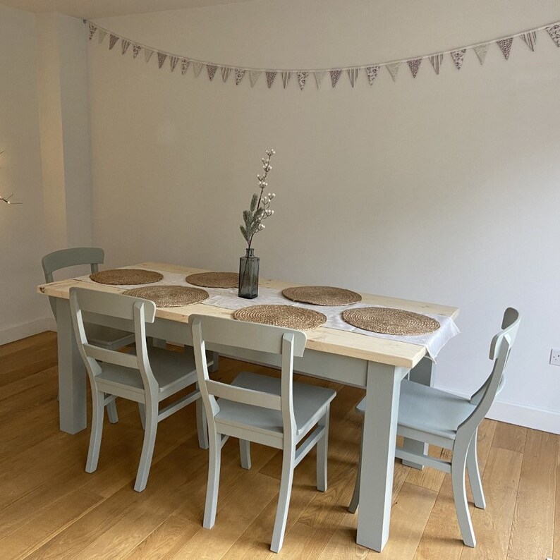 Dairy Table - Farmhouse Dining Table - Rustic Dining Table - Reclaimed ...