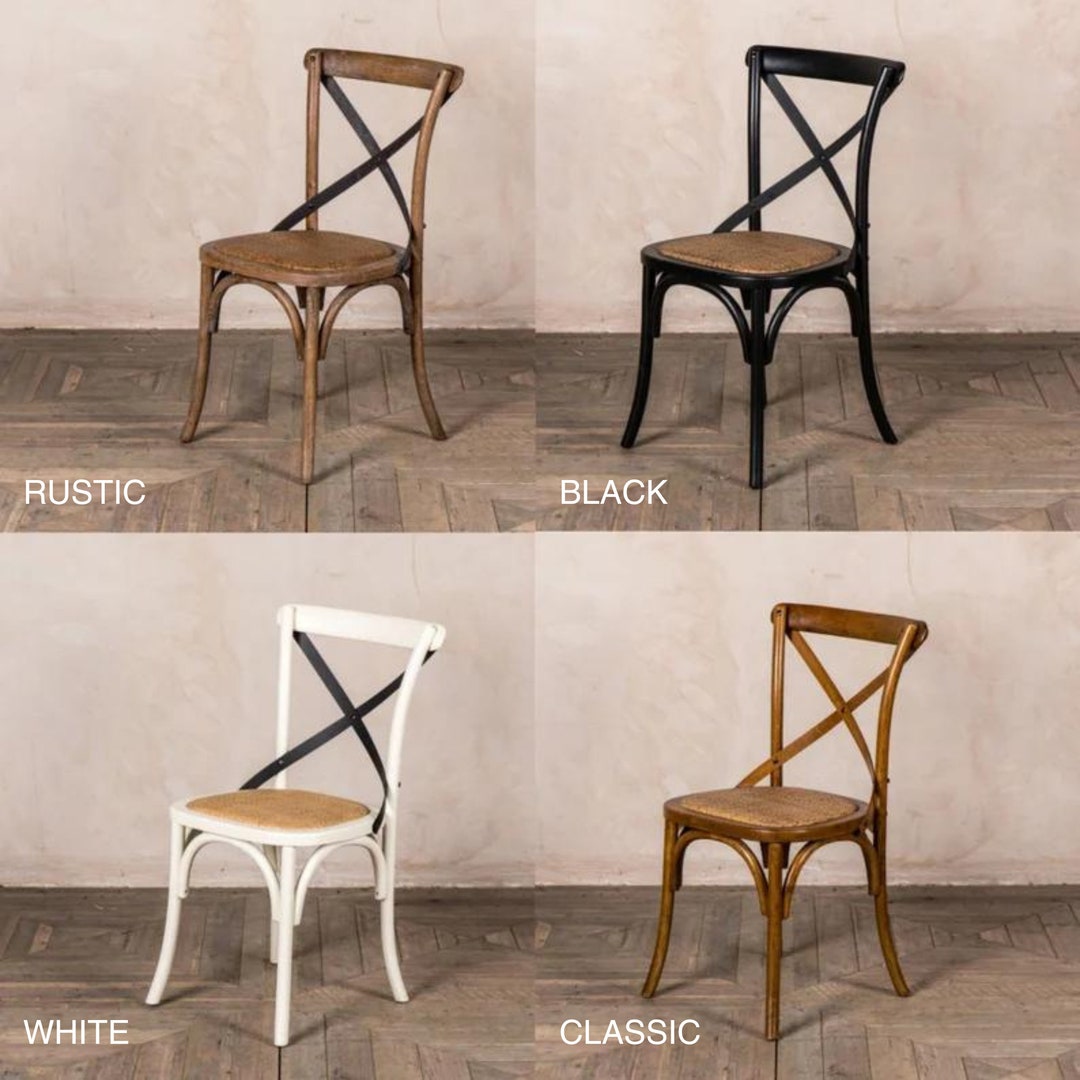 Rustic Dining Chair - Farmhouse Chair - Solid Wood Dining Chair - Made ...