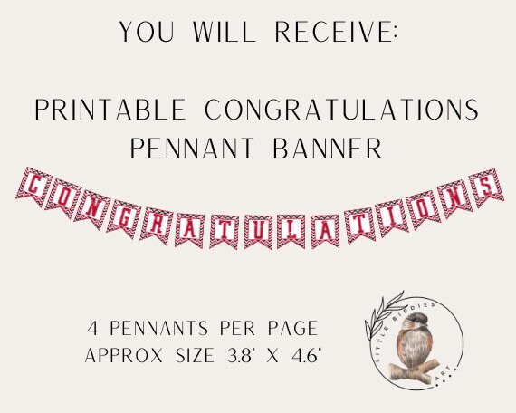Georgia Bound Pennant Banner Sign, Graduation Party Decorations ...