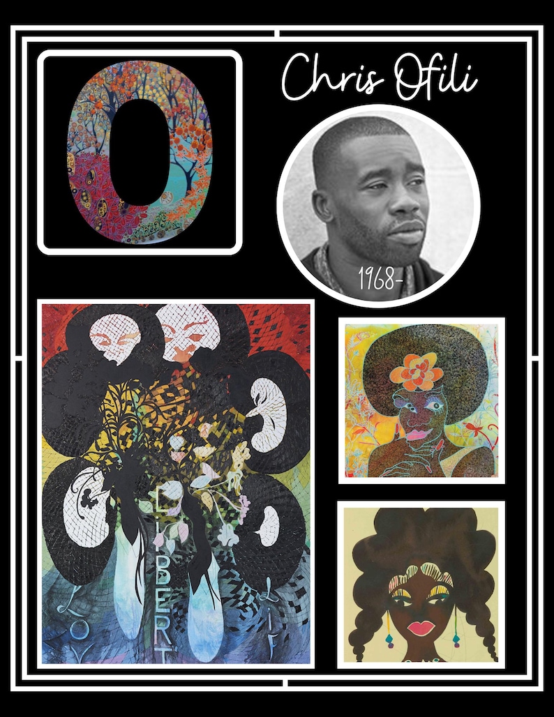 Famous Black American Artists Posters A-Z Bundle | Black History Month ...