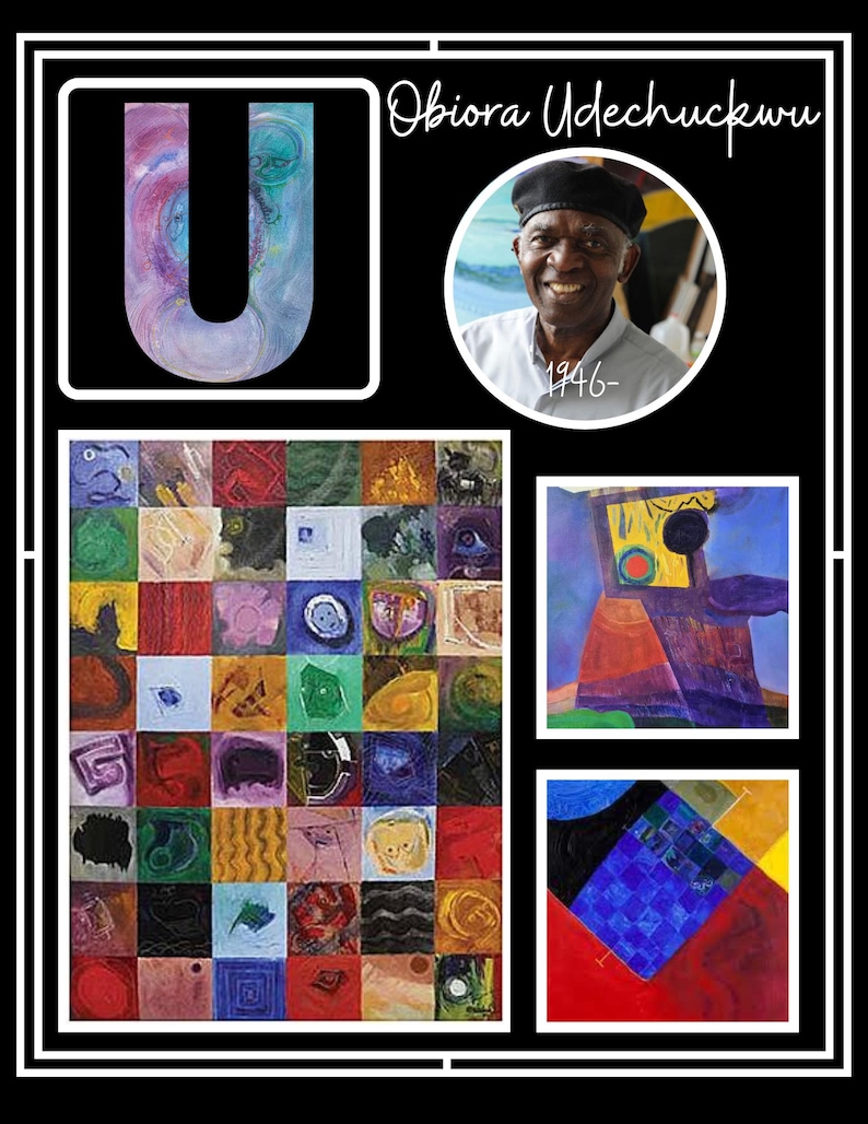 Famous Black American Artists Posters A-Z Bundle | Black History Month ...