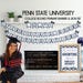 Penn State Bound Pennant Banner Sign, Graduation Party Decorations ...