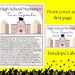 High School Memory Book | Time Capsule Mini Scrapbook | Graduation ...