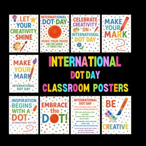 International Dot Day Posters - Etsy